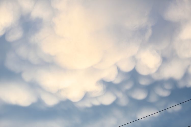 Cotton ball clouds - SkySpy Photos, Images, Video