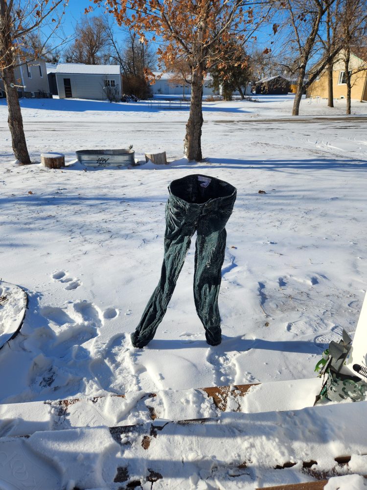 Frozen jeans - SkySpy Photos, Images, Video