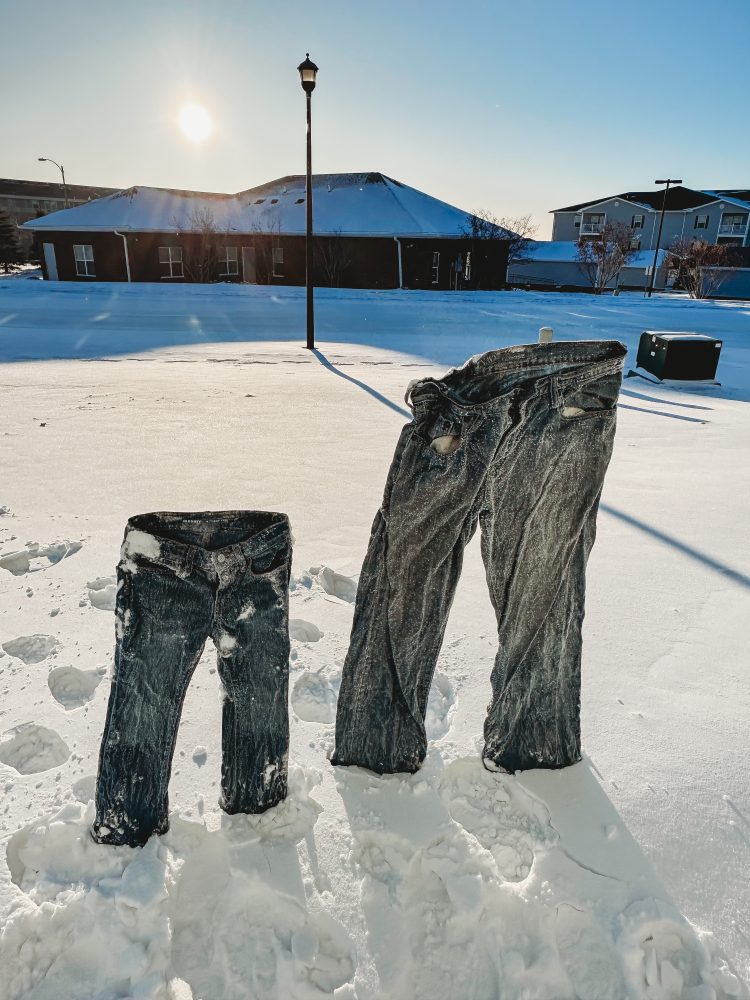 Freezing pants - SkySpy Photos, Images, Video