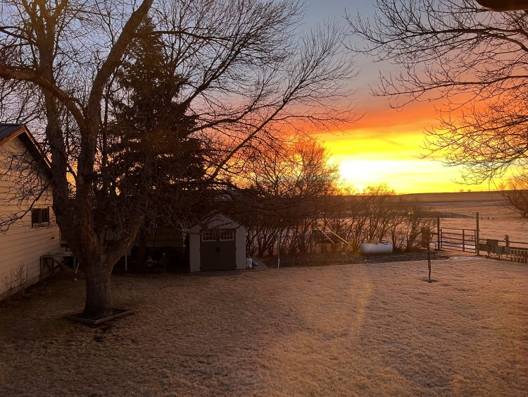 Sunrise over western North Dakota - SkySpy Photos, Images, Video