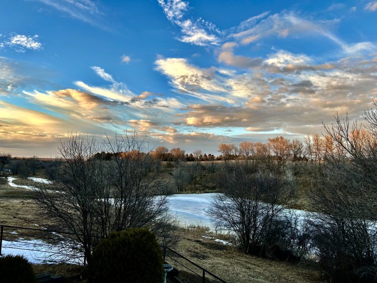 February sunset - SkySpy Photos, Images, Video