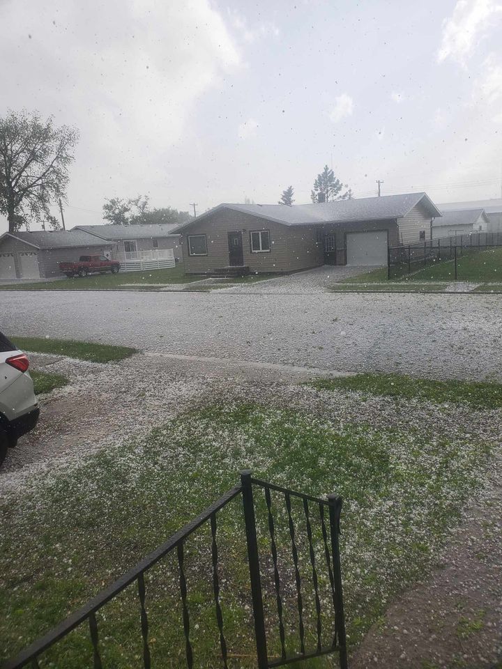 Lots of hail - SkySpy Photos, Images, Video