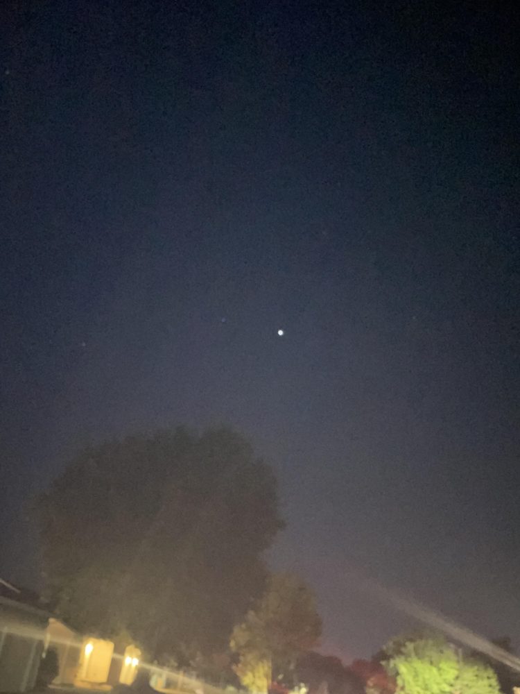 Bright dot is the International Space Station - SkySpy Photos, Images ...