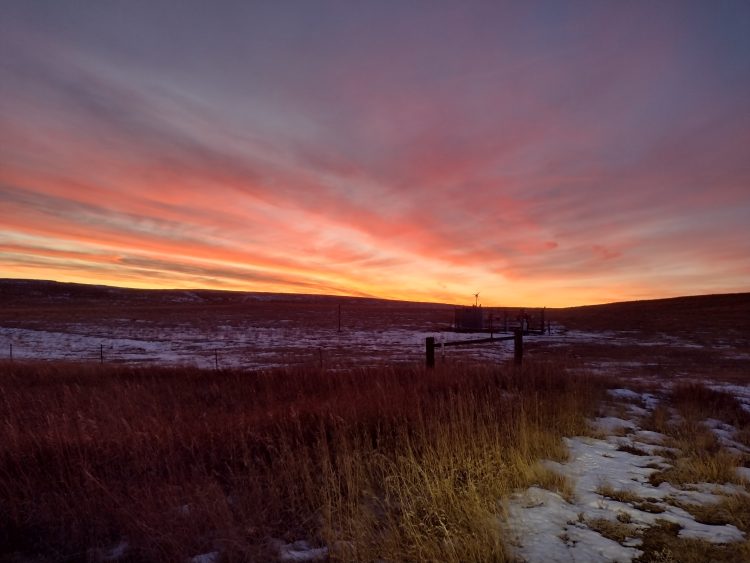 January sunset - SkySpy Photos, Images, Video
