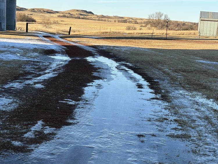 January water puddle - SkySpy Photos, Images, Video