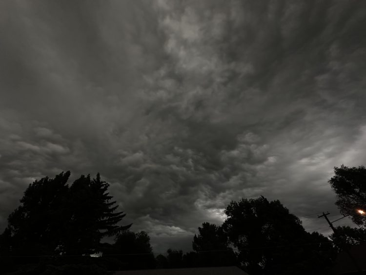 Eerie Sky Before the Storm - SkySpy Photos, Images, Video