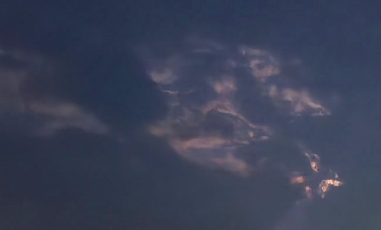 Smoky moon behind the clouds - SkySpy Photos, Images, Video