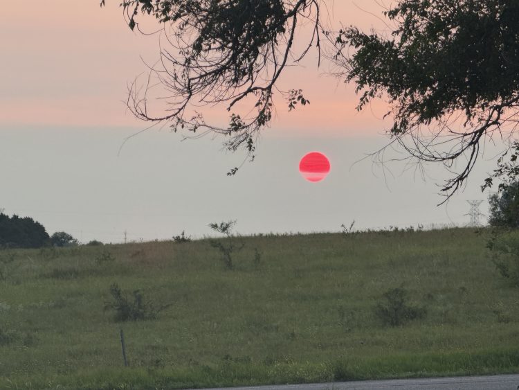 Smokey Sunset - SkySpy Photos, Images, Video