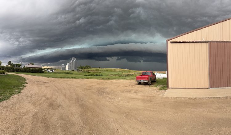 Storm Cloud Alamo ND - SkySpy Photos, Images, Video