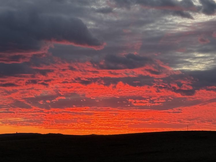 Sunset eastern Montana - SkySpy Photos, Images, Video