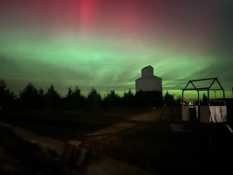 Northern lights in burt - SkySpy Photos, Images, Video