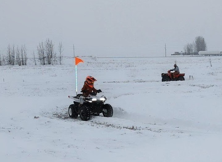 Snow Race Track!!! - SkySpy Photos, Images, Video