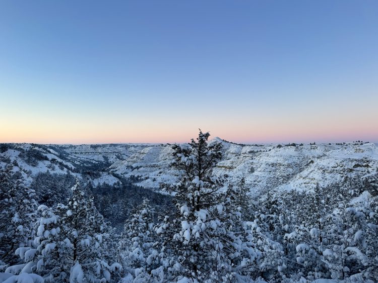 Snowy Badlands - SkySpy Photos, Images, Video